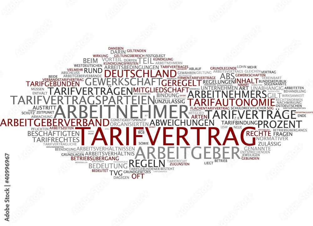 Tarifvertrag Stock-Illustration | Adobe Stock