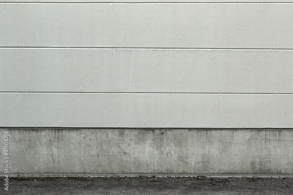 white outdoor Wall, white painted Wall, Facade Stock Photo | Adobe Stock
