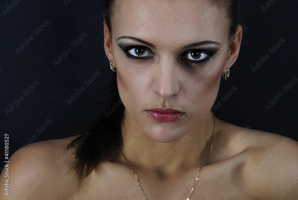 beautiful nacked girl model with wet body Stock Photo | Adobe Stock