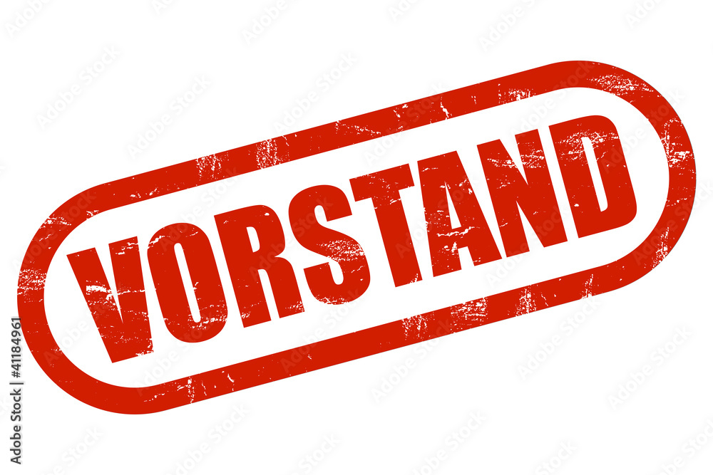 Grunge Stempel rot VORSTAND Stock Illustration | Adobe Stock