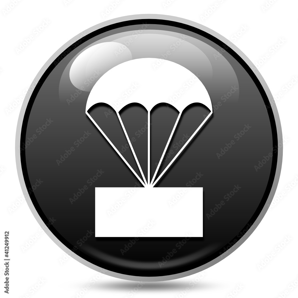 Air Drop Icon Stock Vector | Adobe Stock
