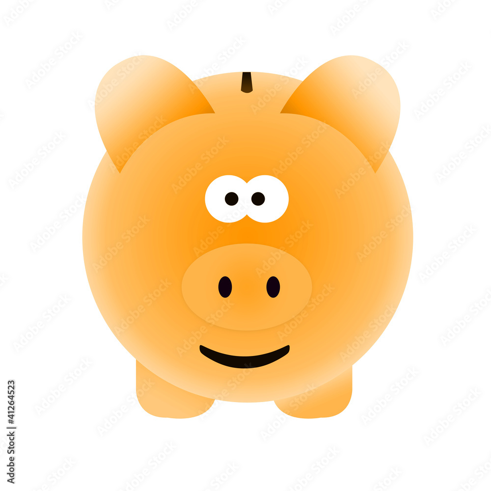 icone - cagnotte - argent Illustration Stock | Adobe Stock