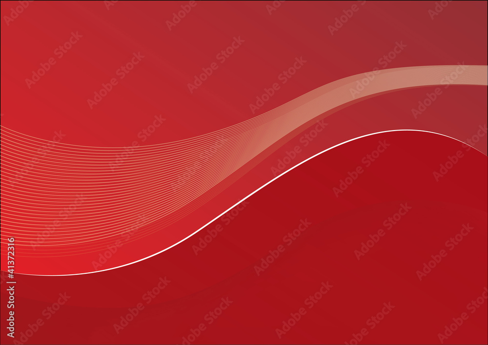 Background Wave Red Stock Vector | Adobe Stock