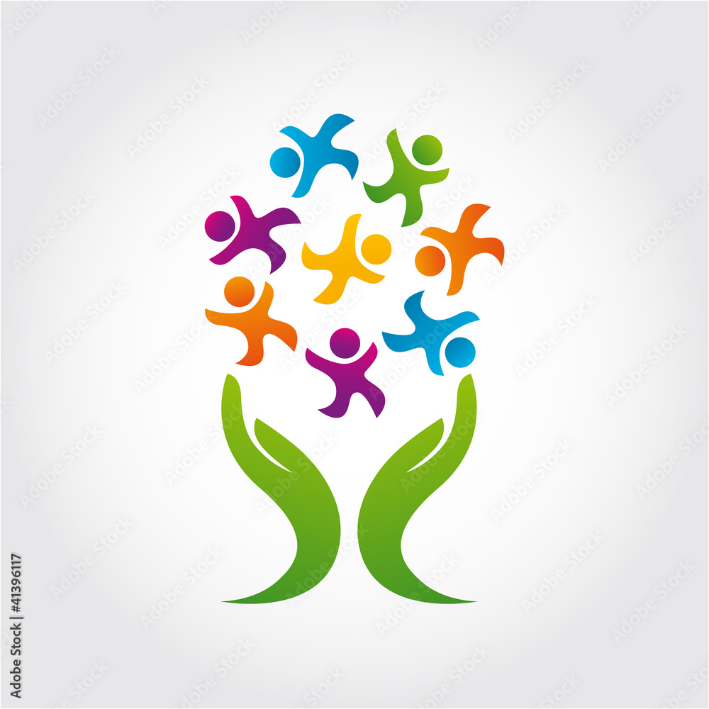 logo association, logo entreprise Stock Vector | Adobe Stock