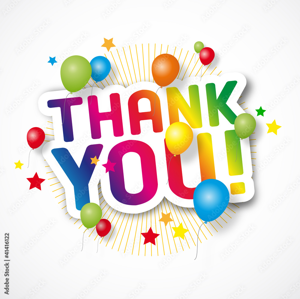 Thank you ! Stock Vector | Adobe Stock