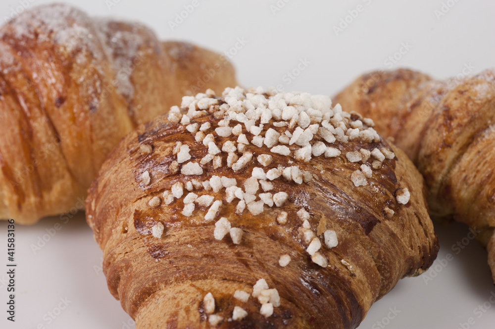 cornetto a colazione Stock Photo | Adobe Stock