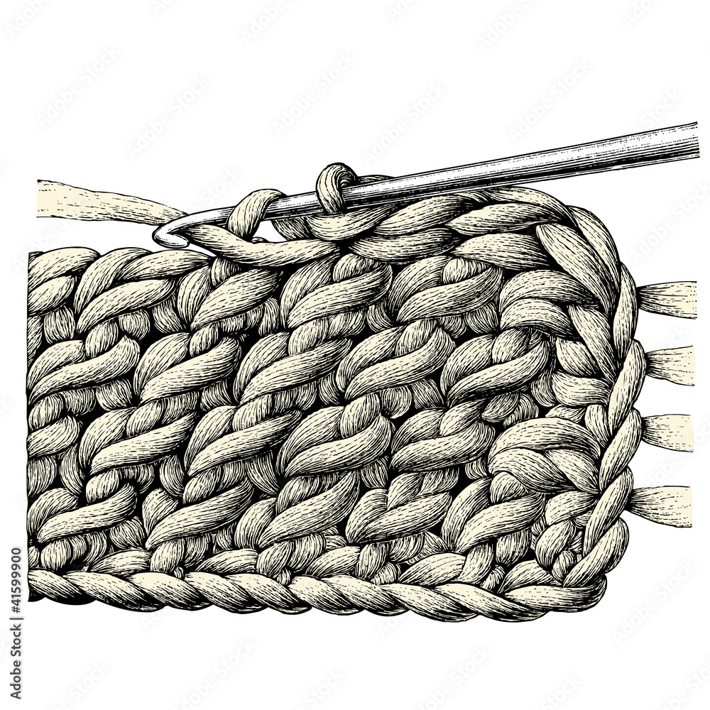 Crochet vector de Stock | Adobe Stock