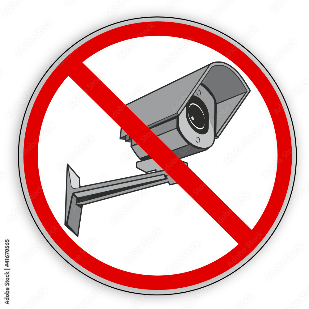 Verbotsschild- Fotografieren verboten Stock Vector | Adobe Stock