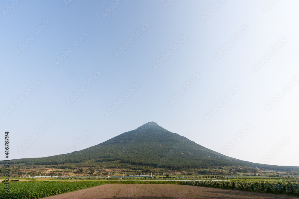 Mount Kaimon (Kaimondake) volcano, southern Kyushu Stock-Foto | Adobe Stock
