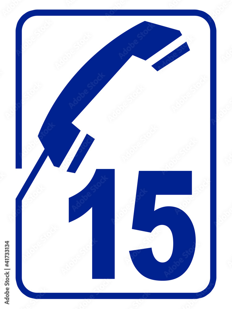 SAMU 15 Illustration Stock | Adobe Stock