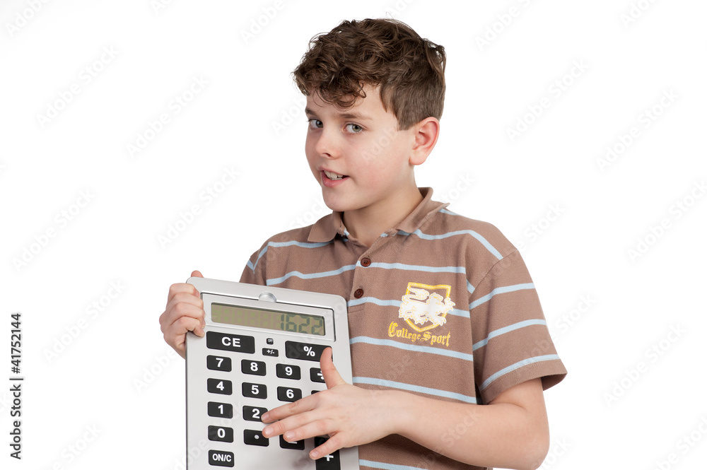 mit dem taschenrechner rechnen Stock Photo | Adobe Stock