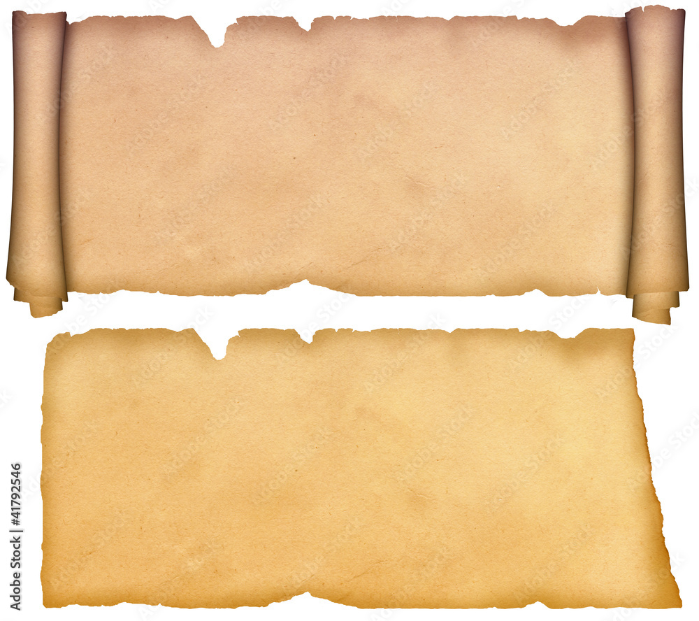 Old Paper Scroll Background Png
