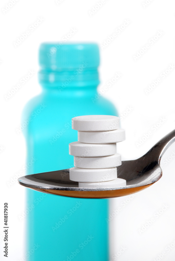 Antacid tablets Stock Photo | Adobe Stock