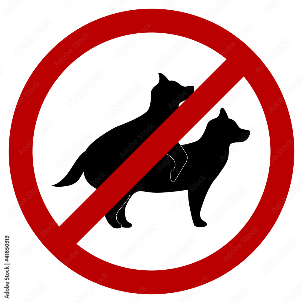 No Doggie Breeding Sign. This is no place for any dog to breed Stock ...
