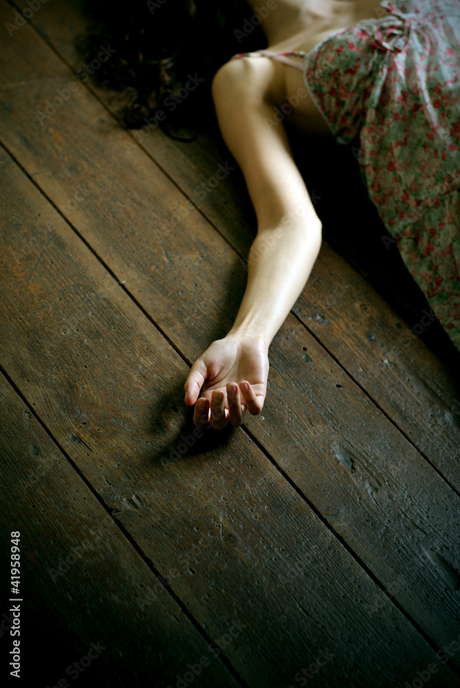 dead woman Stock Photo | Adobe Stock