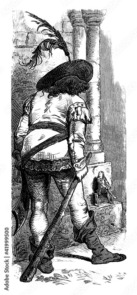 Giant - Géant - Riese Stock Illustration | Adobe Stock