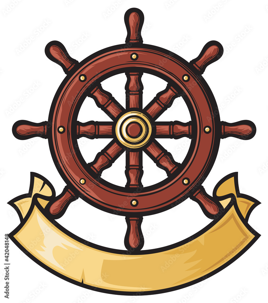 rudder Stock Vector | Adobe Stock