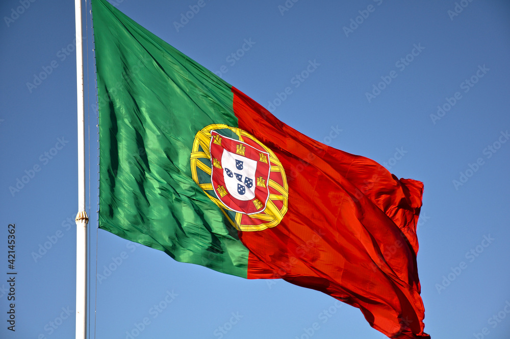 Bandera de Portugal, enseñas nacionales, nacionalismo Stock Photo ...