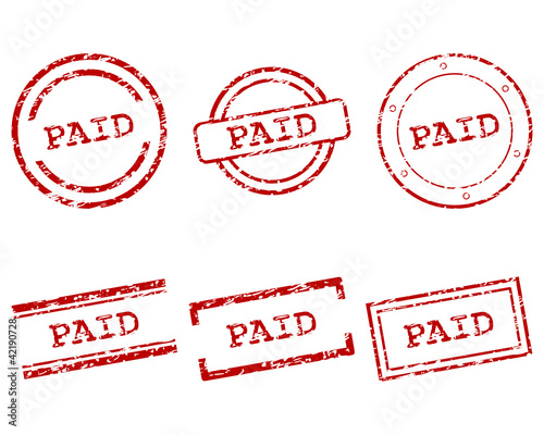 Paid Stamp Image Adobe