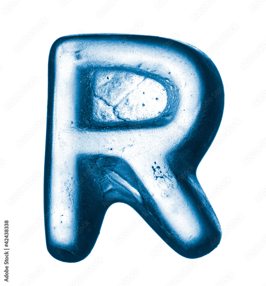 letter of ice alphabet Stock Photo | Adobe Stock