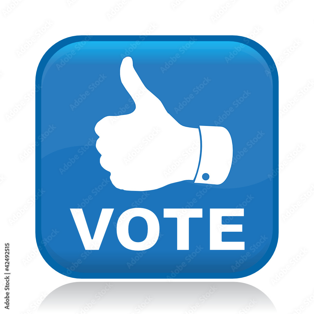 VOTE ICON Stock Vector | Adobe Stock