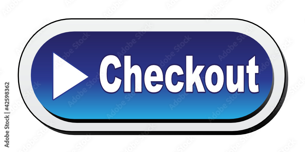 CHECKOUT ICON Stock Vector | Adobe Stock