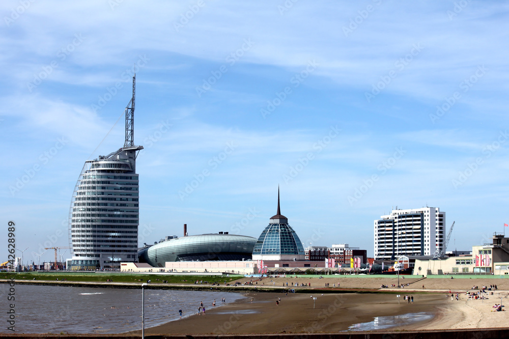 strandbad in bremerhaven Stock Photo | Adobe Stock