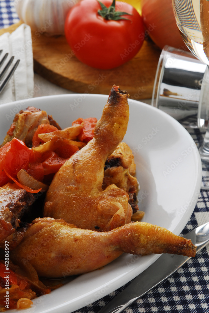 Pollo Chicken 鸡 닭 Stock Photo | Adobe Stock