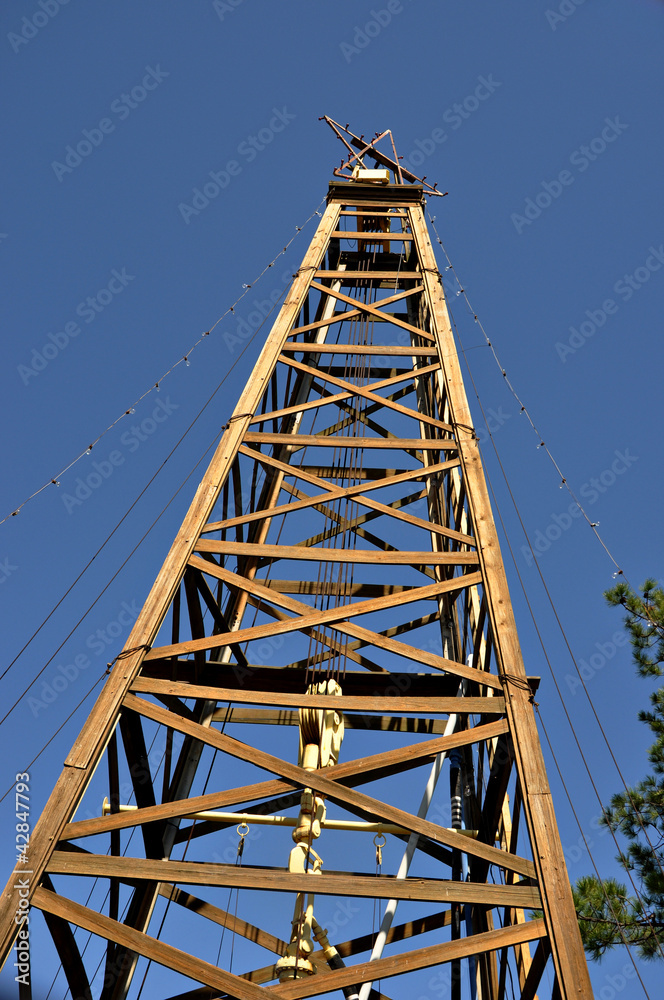 Oil Derricks In Texas