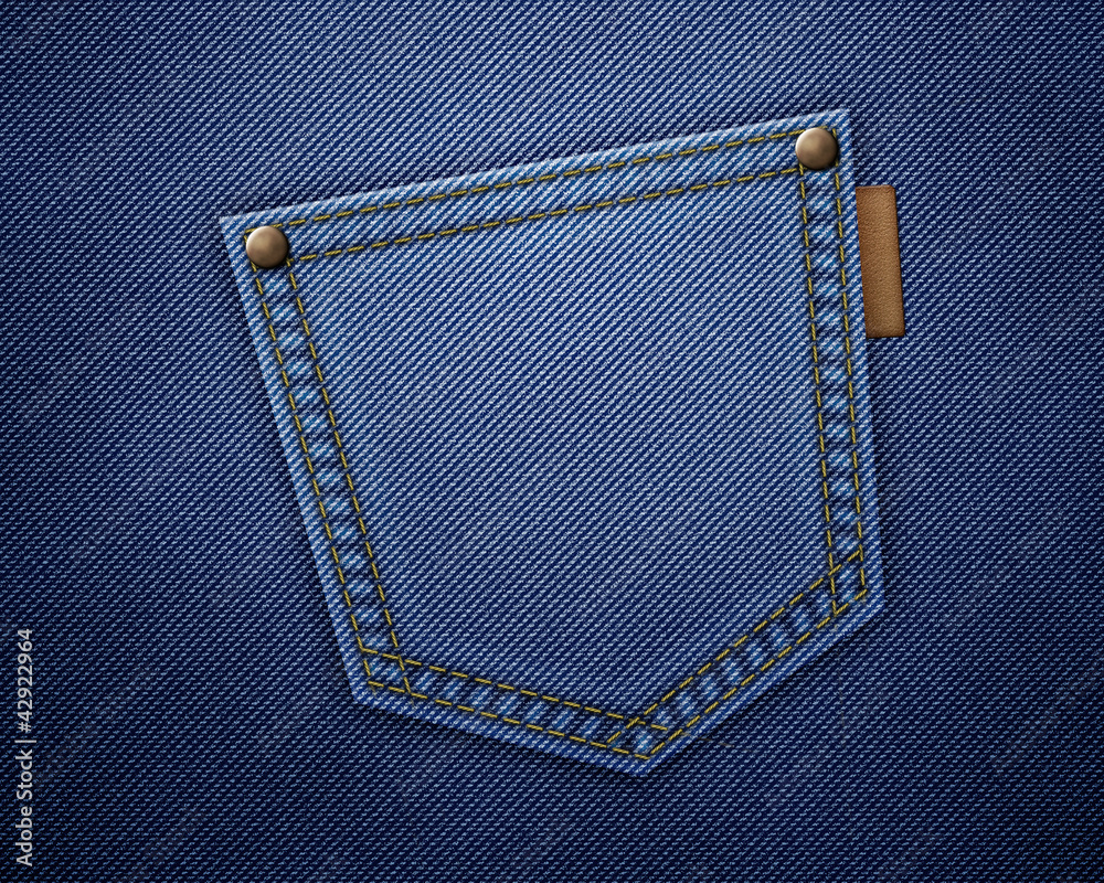 Jeans texture Stock Illustration | Adobe Stock