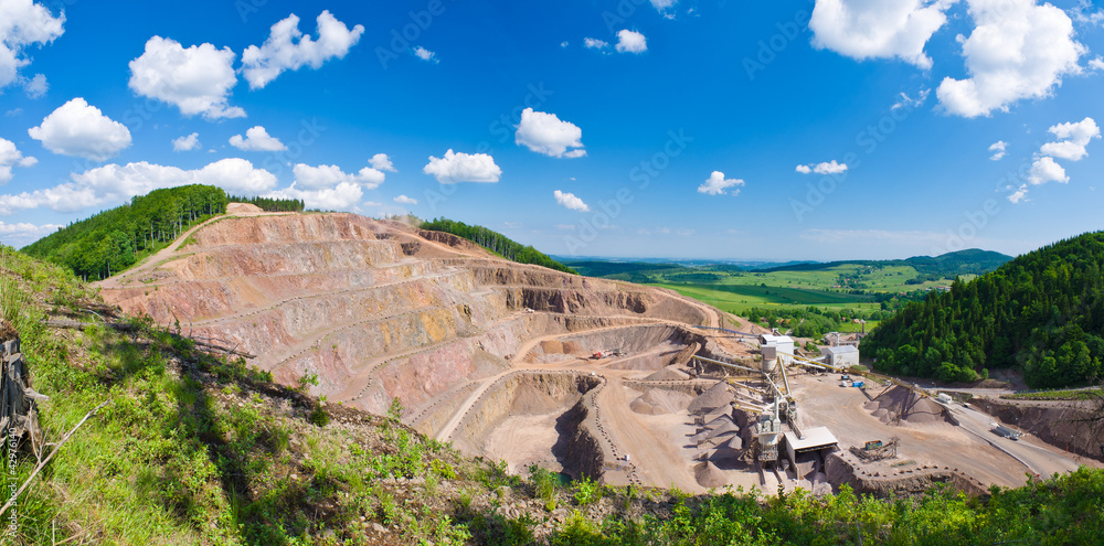 Big quarry Stock Photo | Adobe Stock