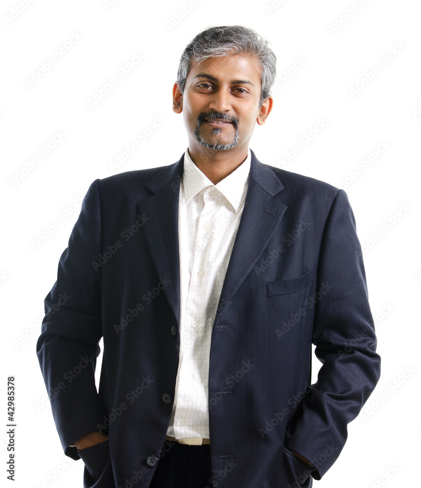 Indian businessman Stock Photo | Adobe Stock