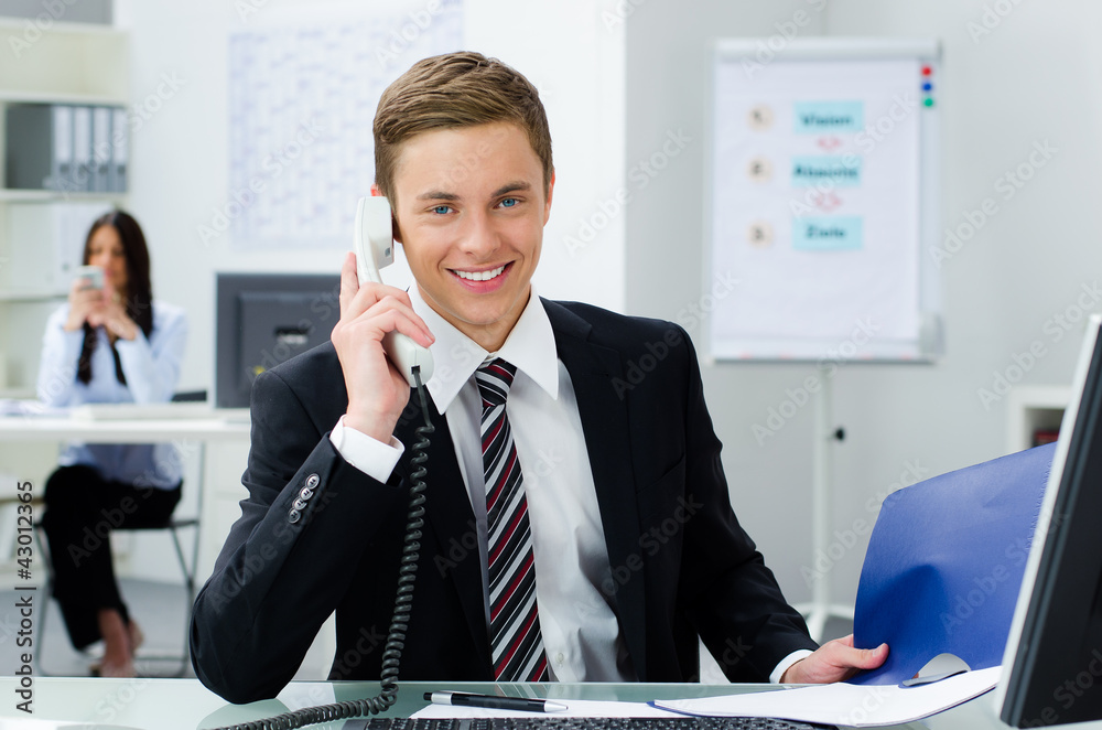 freundlicher berater Stock-Foto | Adobe Stock