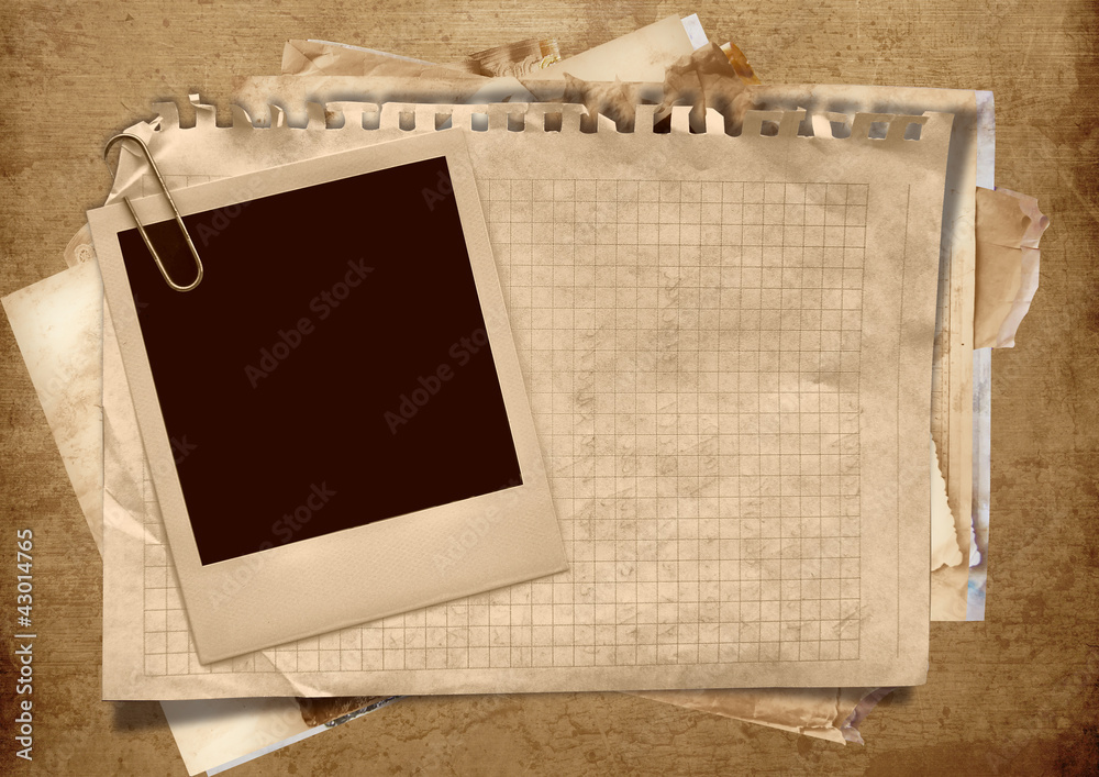 Vintage Polaroid Texture