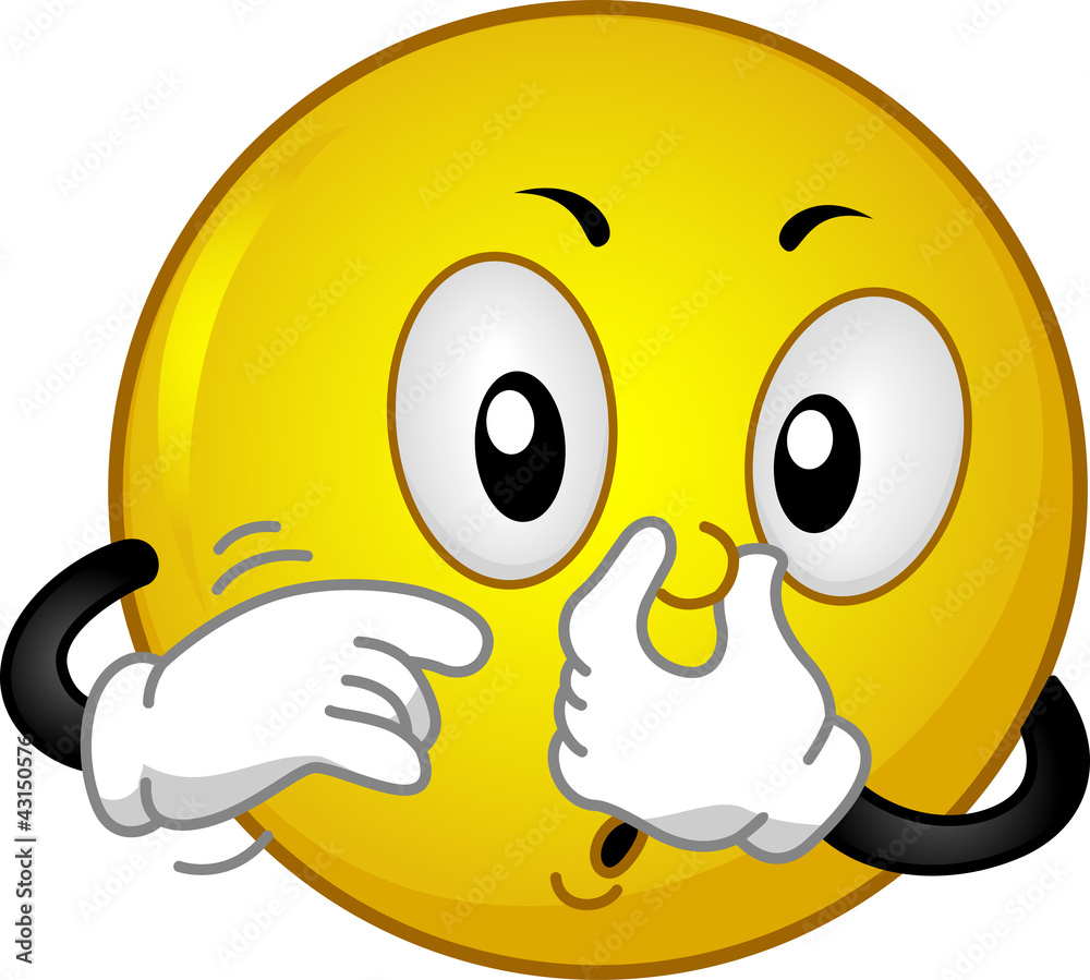 Bad Smell Smiley Stock Vector | Adobe Stock Bad Smell Smiley Stock Vector | Adobe Stock