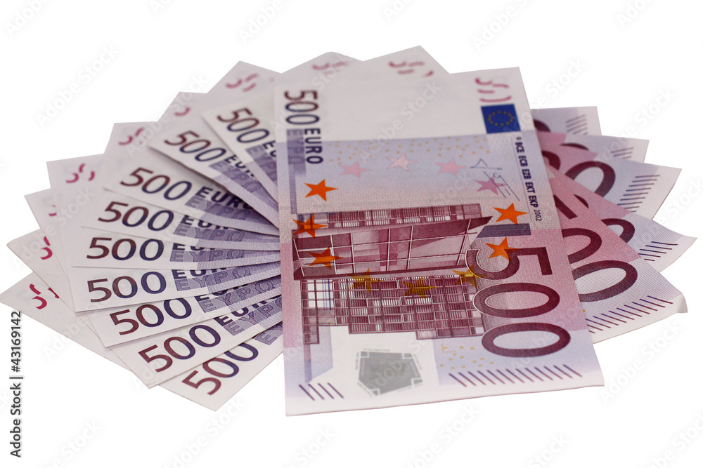 500-euro-scheine Stock-Foto | Adobe Stock