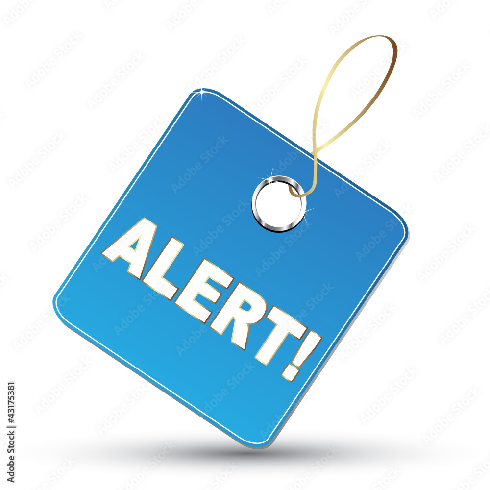 ALERT! ICON Stock Vector | Adobe Stock
