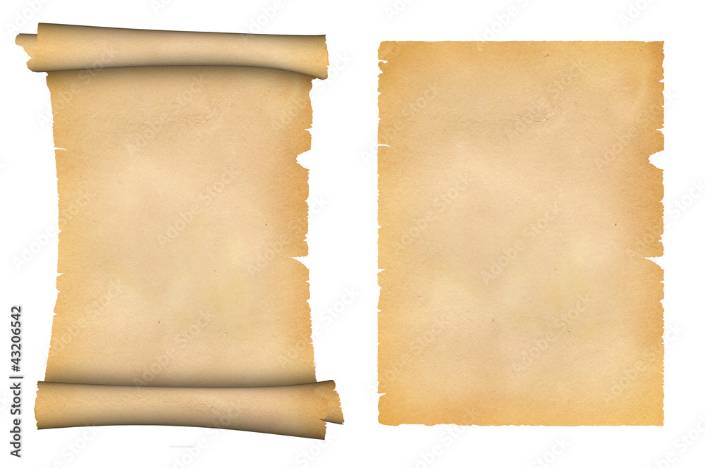 Old Scroll Paper Texture Old Scroll Paper Texture