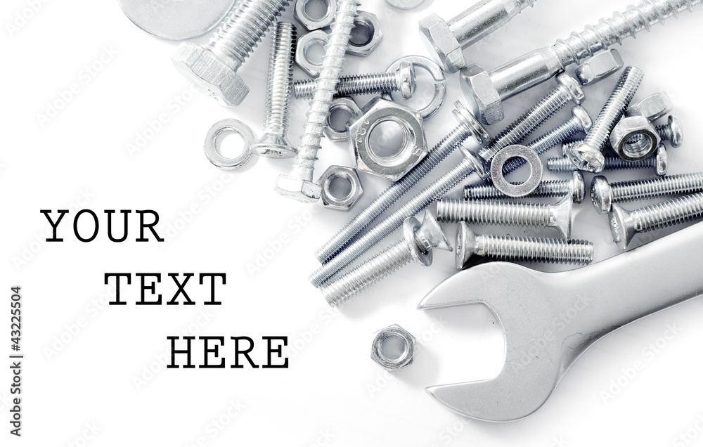 nuts and bolts Stock Photo | Adobe Stock