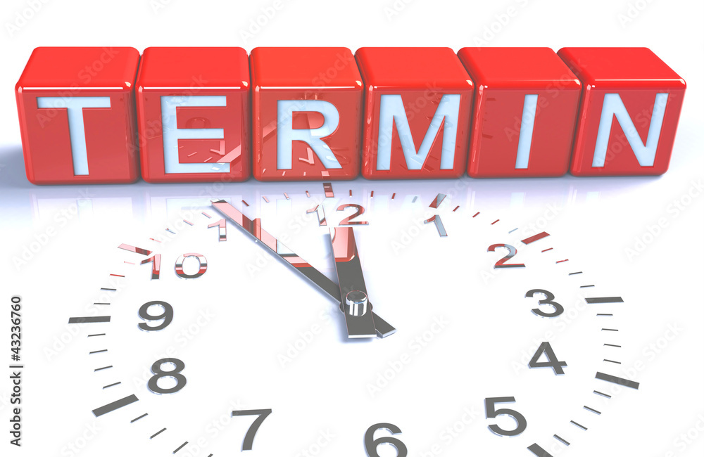 TERMIN Stock-Illustration | Adobe Stock