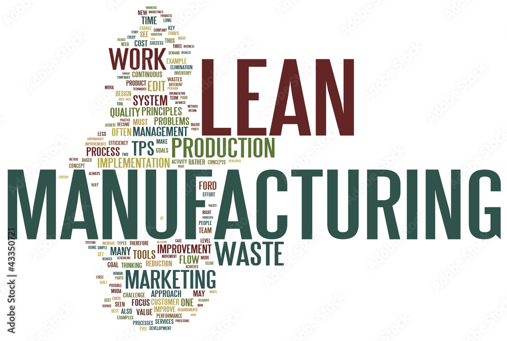 Lean Manufacturing Stock Illustration | Adobe Stock
