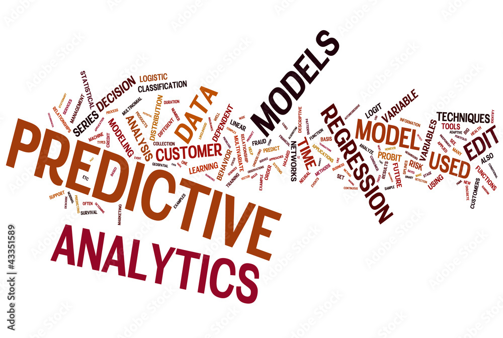 Analytics Predictive Stock Illustration | Adobe Stock