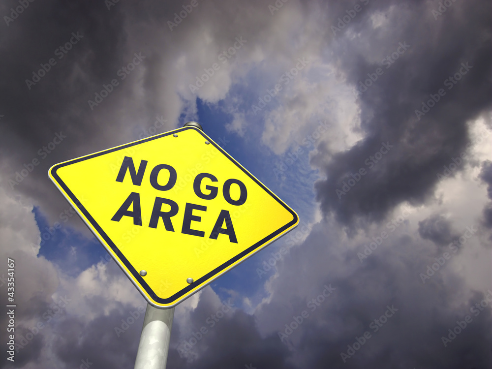 Road Sign NO GO AREA Stock Illustration Adobe Stock road-sign-no-go-area-stock-illustration-adobe-stock
