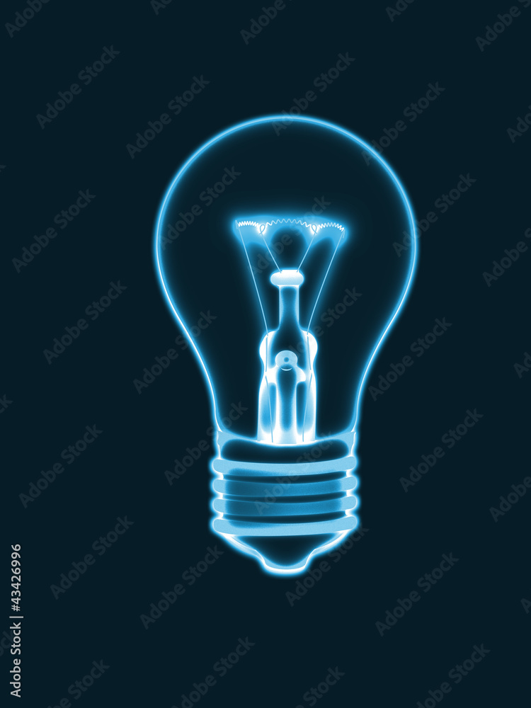 Ray Light Bulb Stock Illustration | Adobe Stock