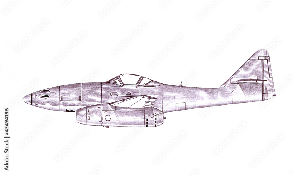 Poster MESSERSCHMITT ME.262 – Wall Art | UkPosters