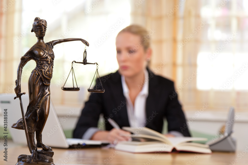 Anwalt im Büro Stock-Foto | Adobe Stock