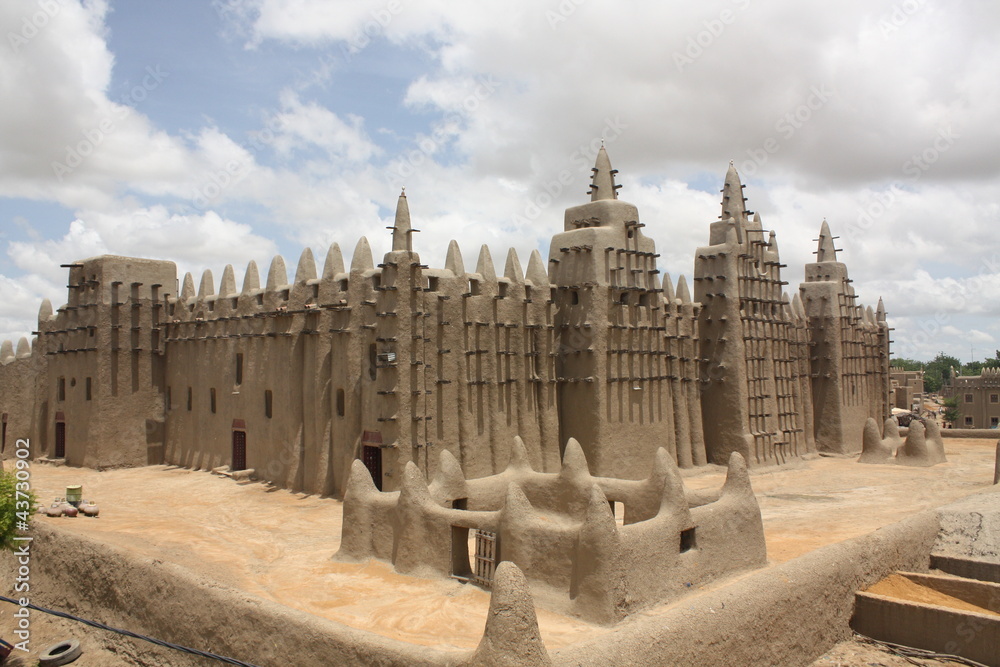 Big Mosque of Djenne, Grosse Moschee Djenne Stock Photo | Adobe Stock