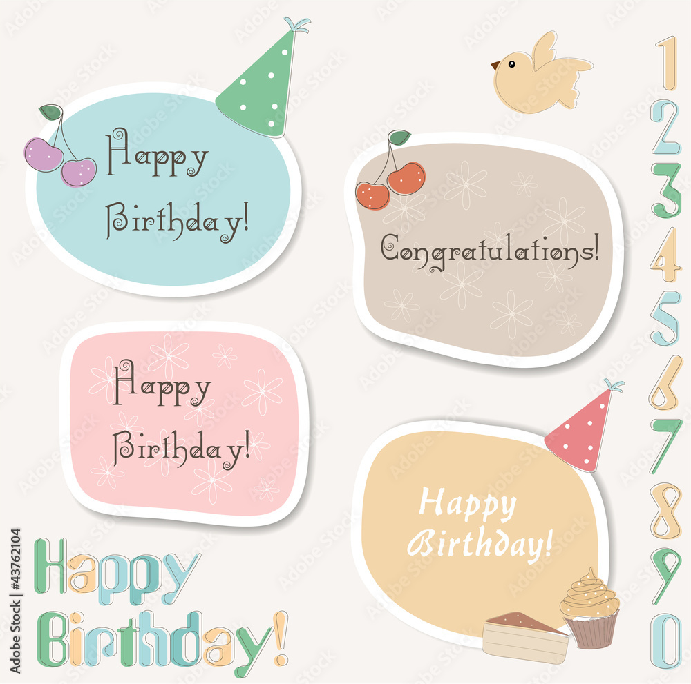 Borders for congratulations Stock Vector | Adobe Stock