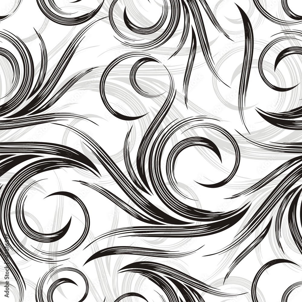 Vector swirly background Stock Vector | Adobe Stock