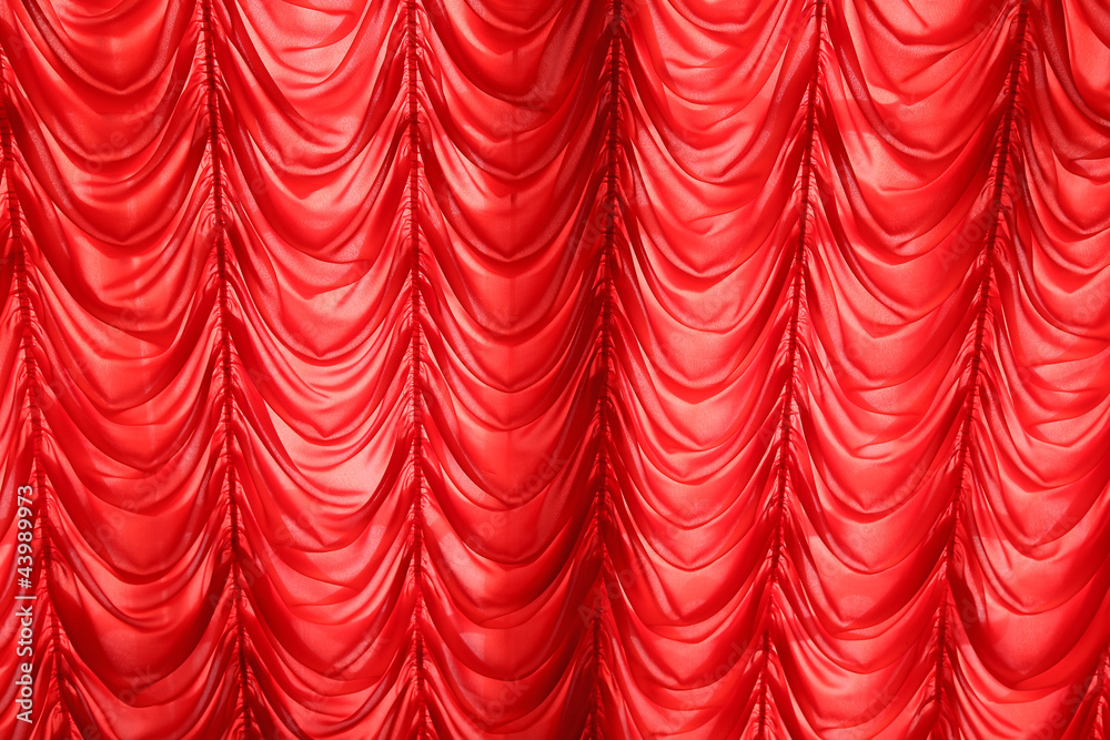 Roter Vorhang Stock Photo | Adobe Stock